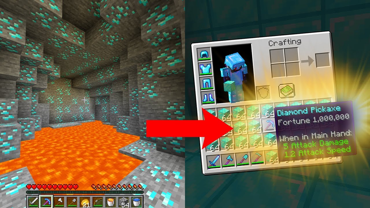 Minecraft's LUCKIEST Moments EVER Recorded #3 - Minecraft videos