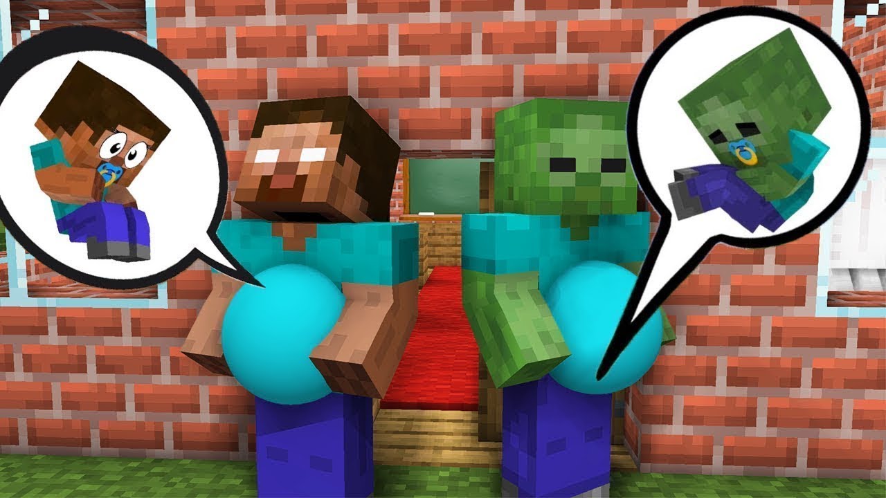 Monster School : All Mobs Life Story - minecraft animation - Minecraft ...