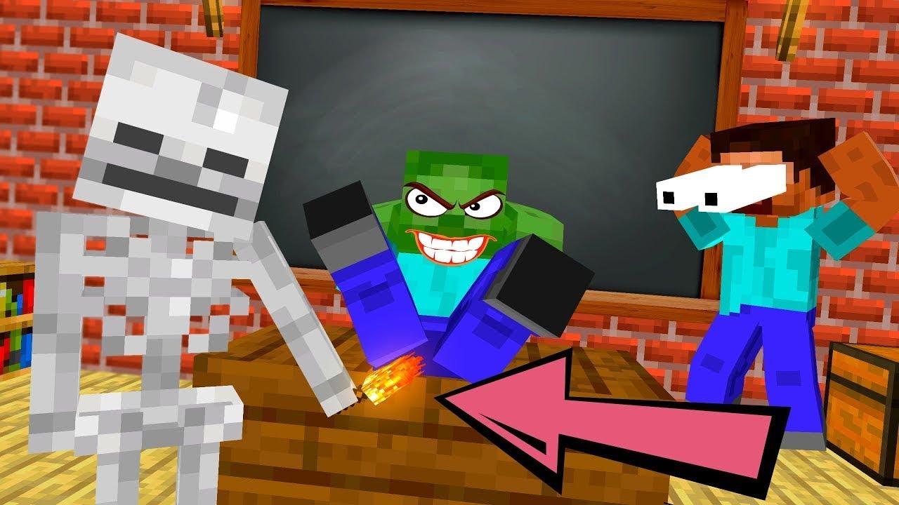 Monster School : BRAVE CHALLENGE - Minecraft Animation - Minecraft videos