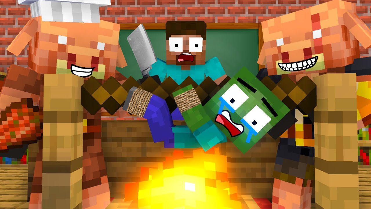 Monster School : Brewing Baby Cooking Challenge - Minecraft Animation ...