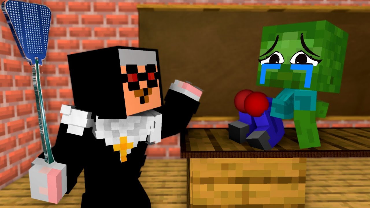 Monster School: Poor Baby Monsters vs Evil Nun - Minecraft Animation ...