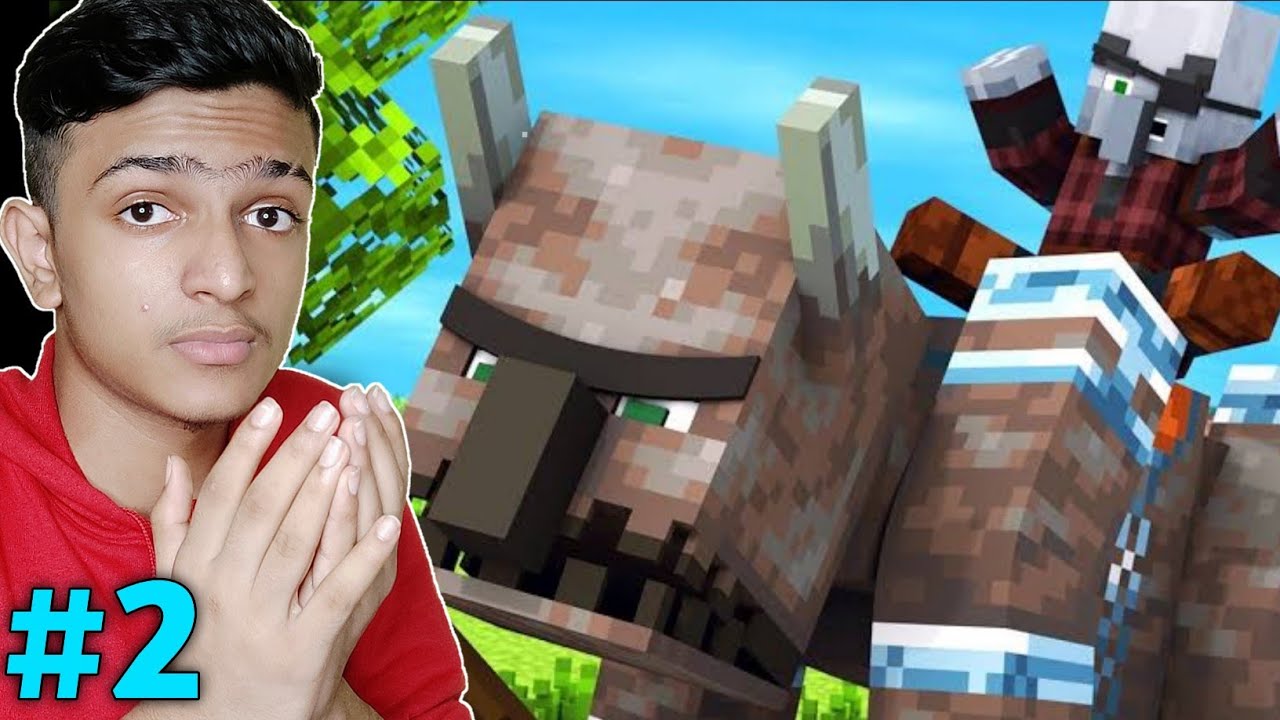 *PILLAGER'S ARE REAL PAIN IN THE STOMACH*||MINECRAFT SURVIVAL SERIES ...