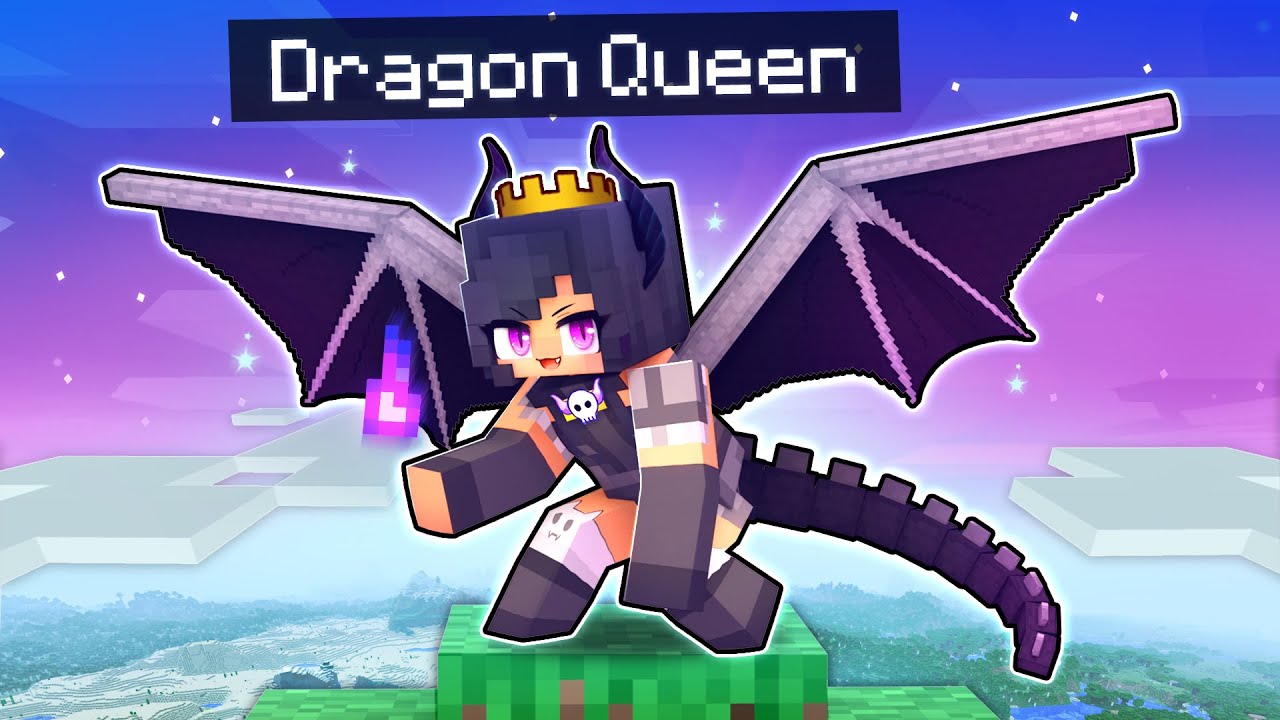Playing Minecraft As The QUEEN of DRAGONS! - Minecraft videos