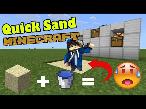 Quick sand tutorial in Minecraft - Minecraft videos