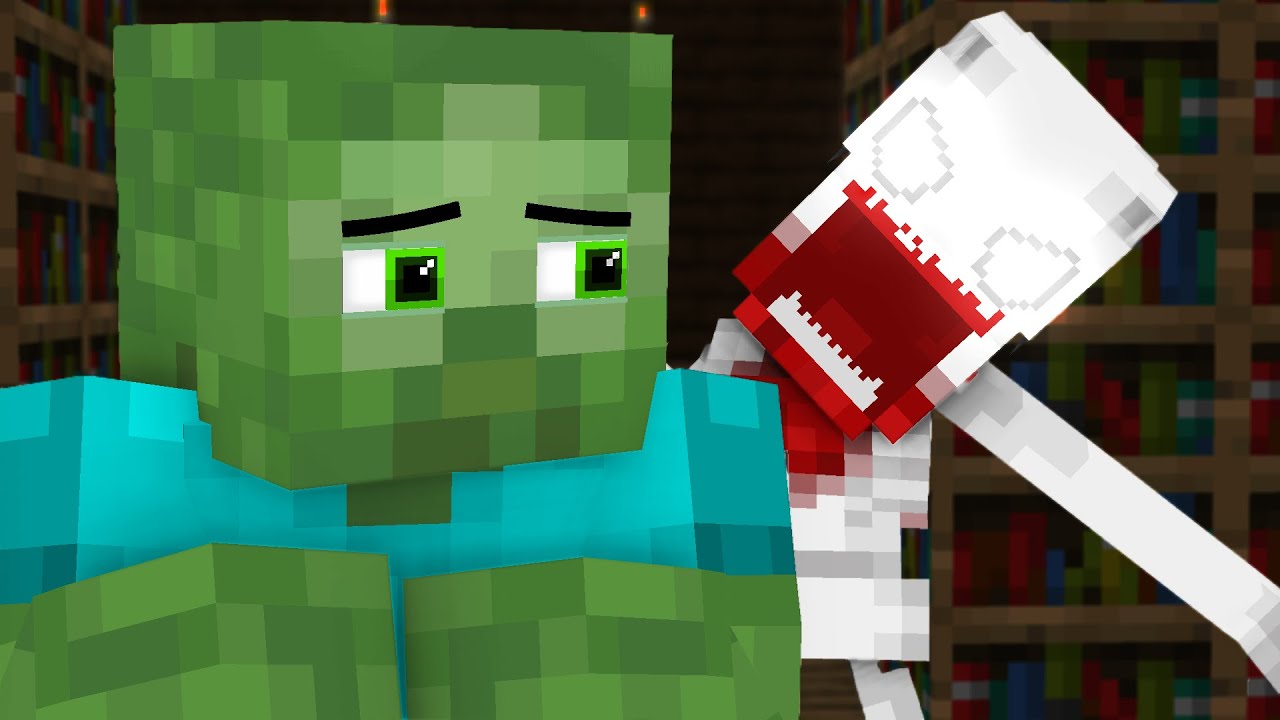 SCP ATTACK - MONSTER SCHOOL MINECRAFT SAD ANIMATION - Minecraft videos