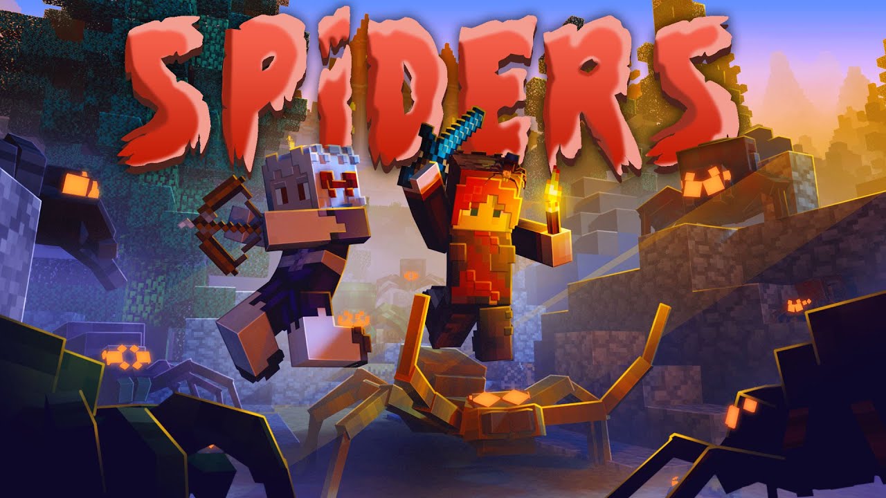 SPIDERS - Minecraft Marketplace Map - Minecraft videos