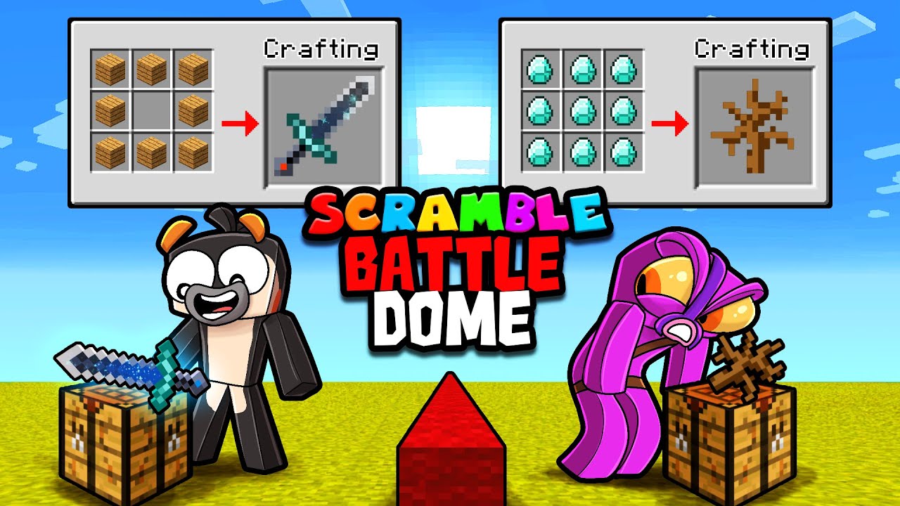 Scramble Craft BATTLE DOME! (Minecraft) - Minecraft videos