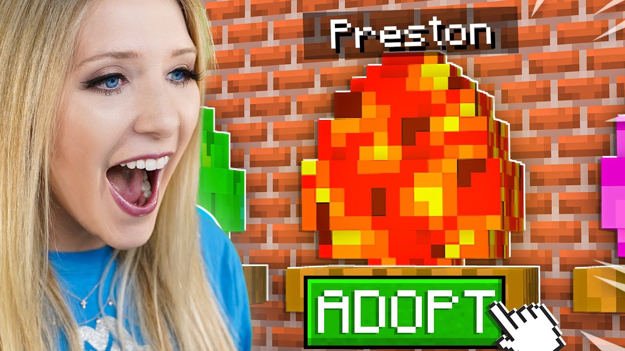 So I Adopted PrestonPlayz in Minecraft... - Minecraft videos