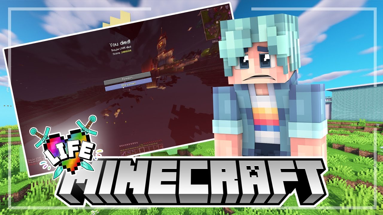 So... I died... - Minecraft X Life SMP - Ep.42 - Minecraft videos
