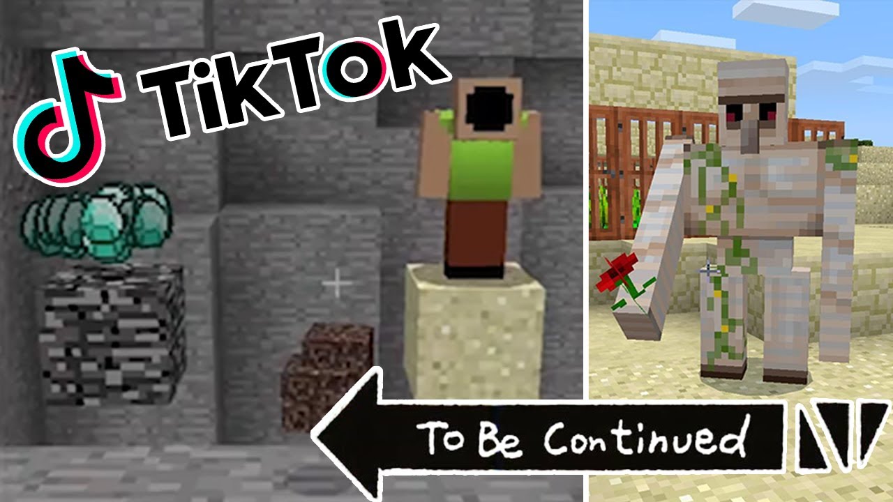 TIK TOK + MINECRAFT MEMES COMPILATION...[#10] - Minecraft videos