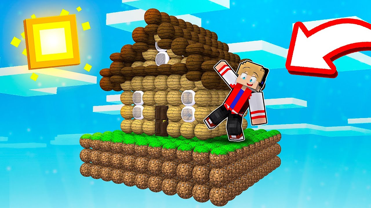 TODOS OS BLOCOS FICARAM REDONDOS NO MINECRAFT ! (Mundo Sem Quadrados ...