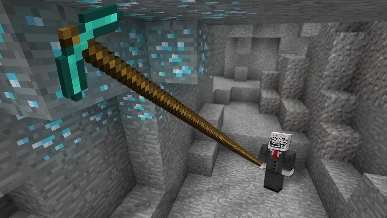 TROLL VS MINECRAFT #107 - Minecraft videos