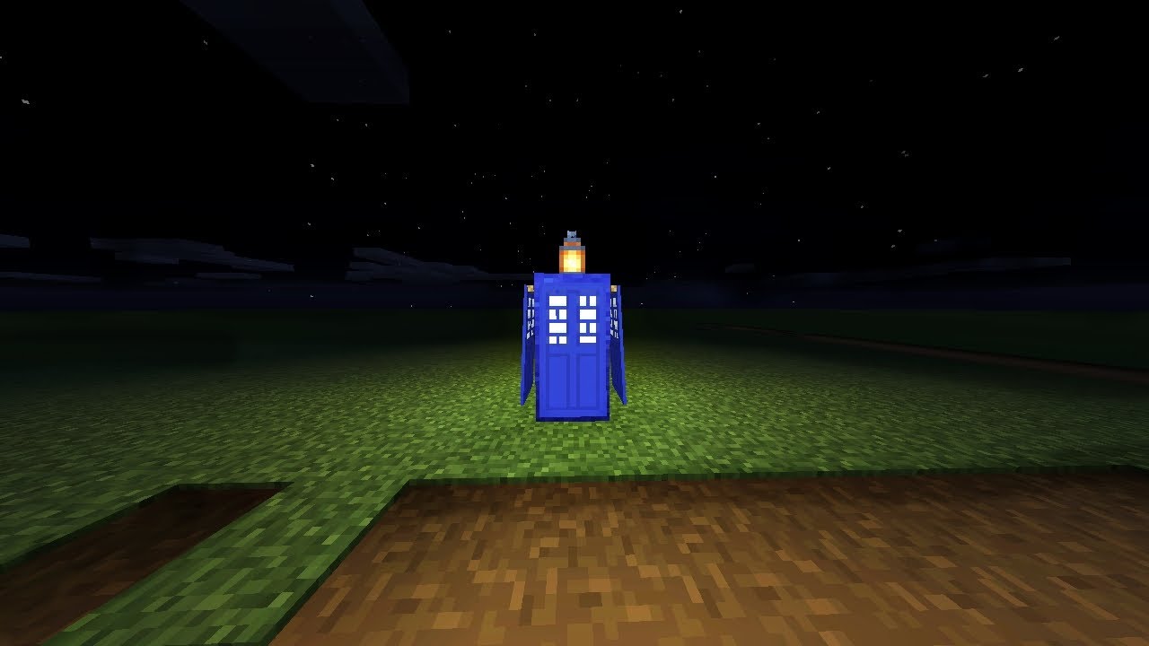 Tardis in Minecraft | Dr. Who Police Box in Minecraft | Tutorial ...