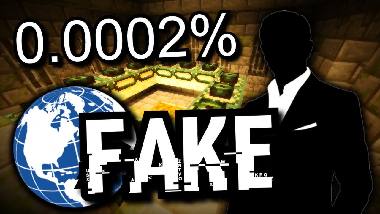 The Fake World Record Minecraft Speedrun that Fooled Everyone ...