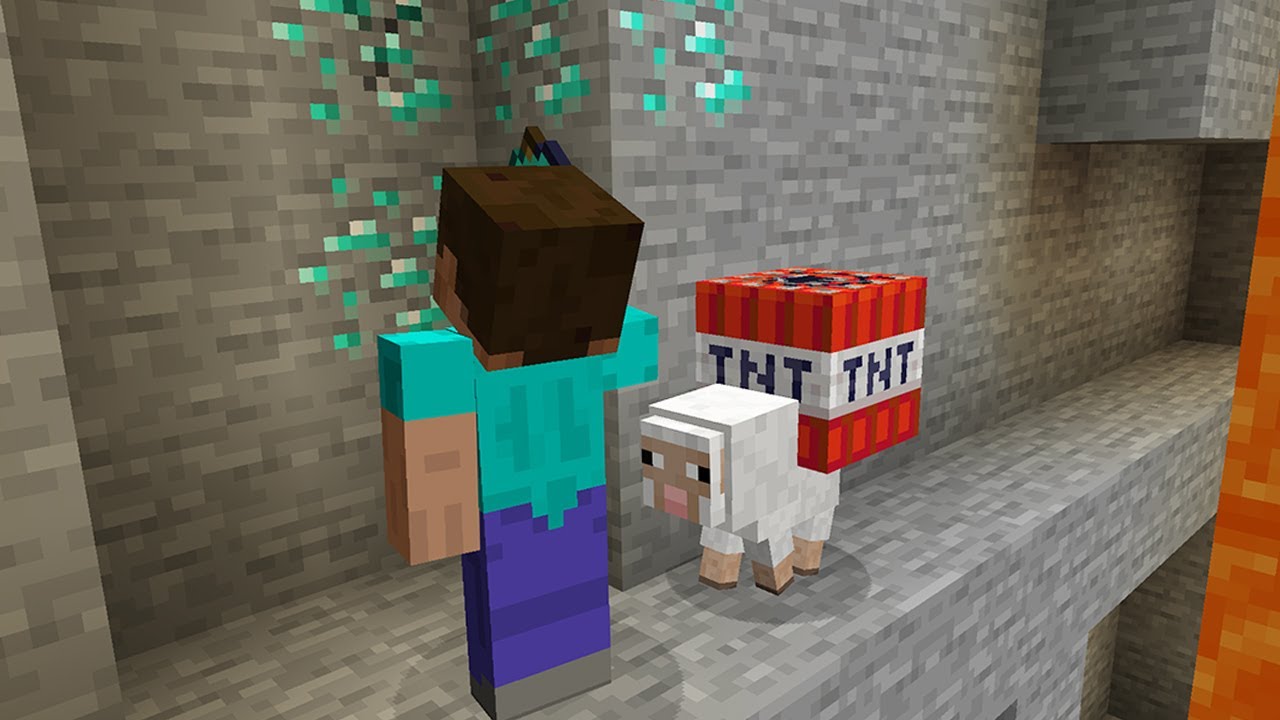 VERY UNLUCKY MINECRAFT. I LOVE IT.. - Minecraft videos