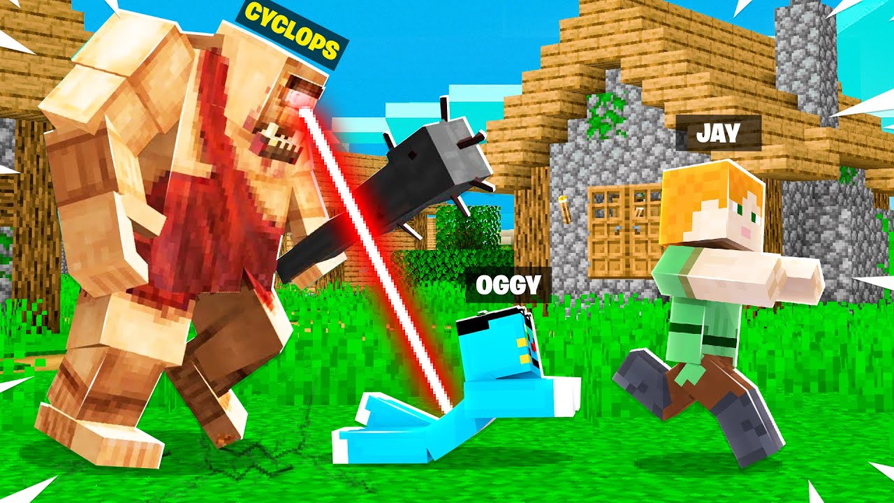 We Found CYCLOPS In MINECRAFT! - Minecraft videos