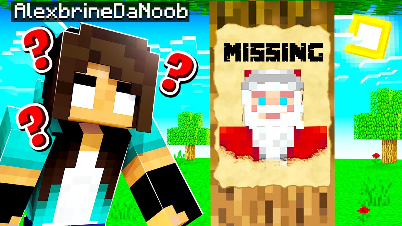noob Girl saves Santa from SECRET Minecraft Prison! - Minecraft videos