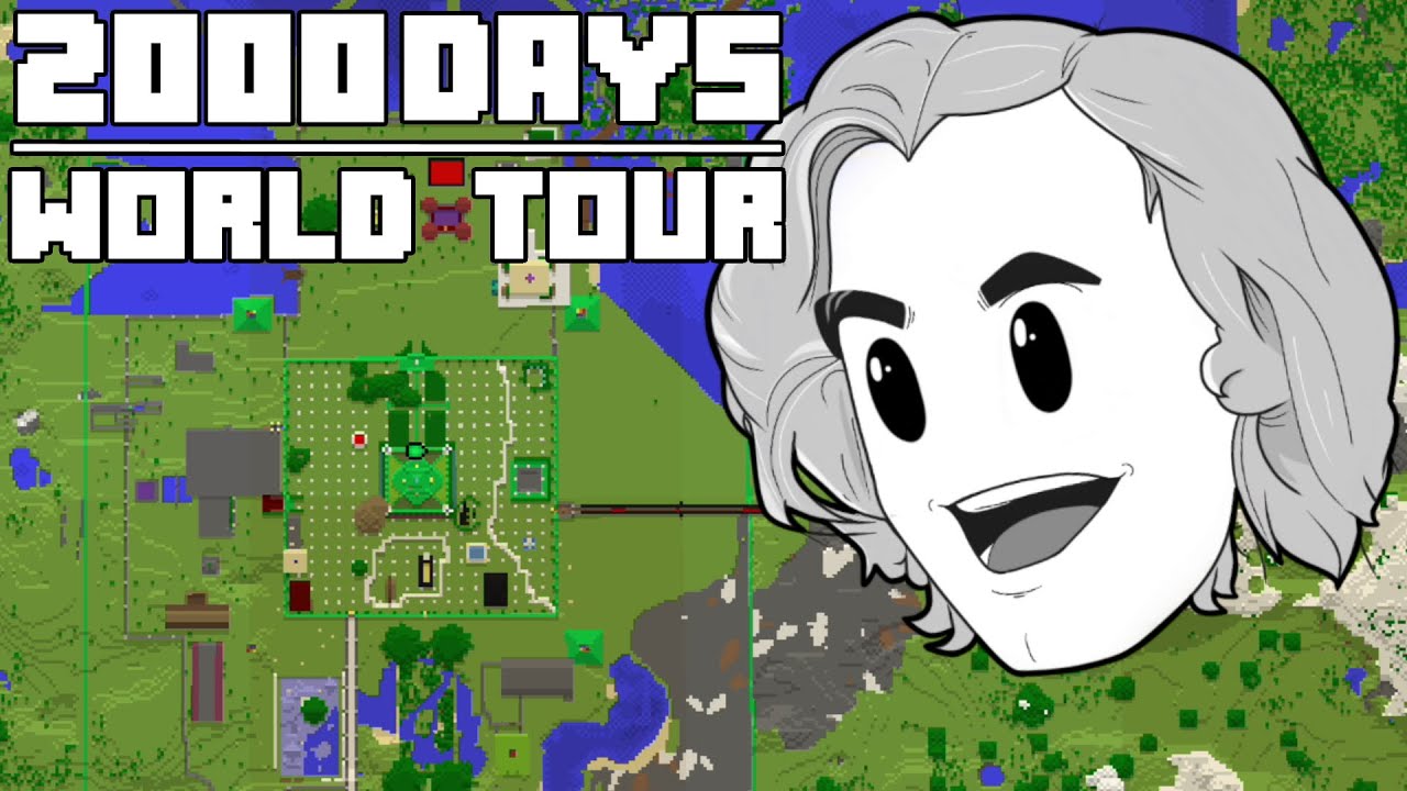 2000 Days - [Hardcore Minecraft World Tour] - Minecraft videos