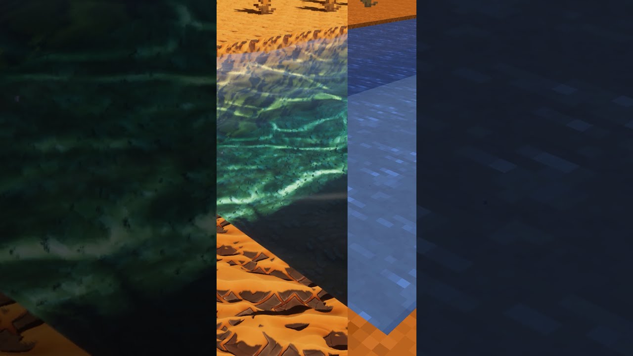 8K Minecraft RTX 3090 super stylized ressourcepack #shorts - Minecraft ...