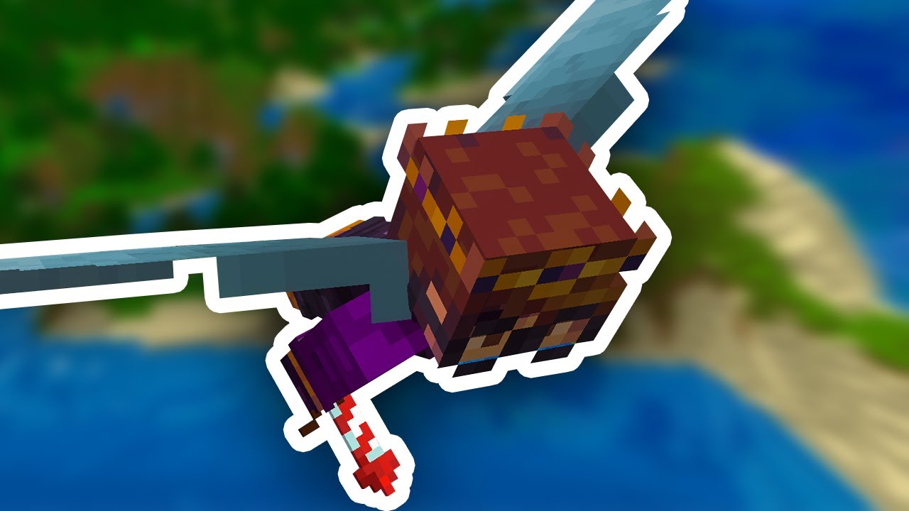A Minecraft Speedrun, But I Start with an Elytra... - Minecraft videos