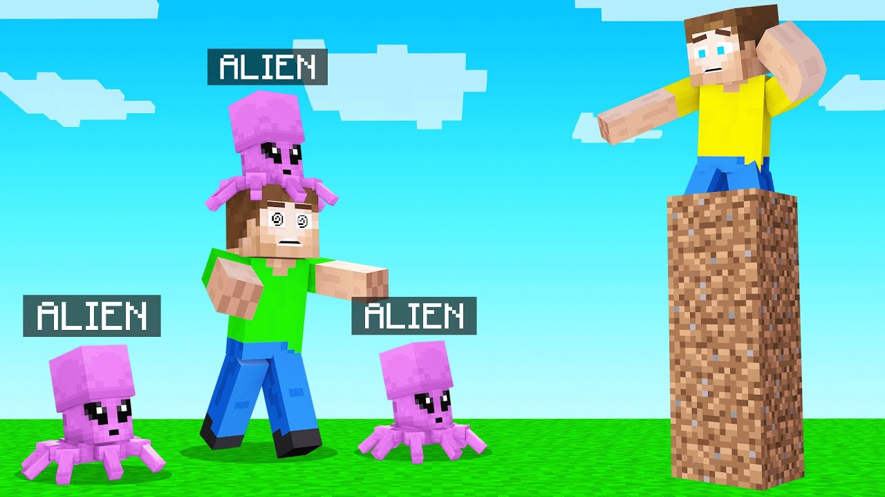 ALIENS Can CONTROL YOUR BRAIN In Minecraft! - Minecraft videos