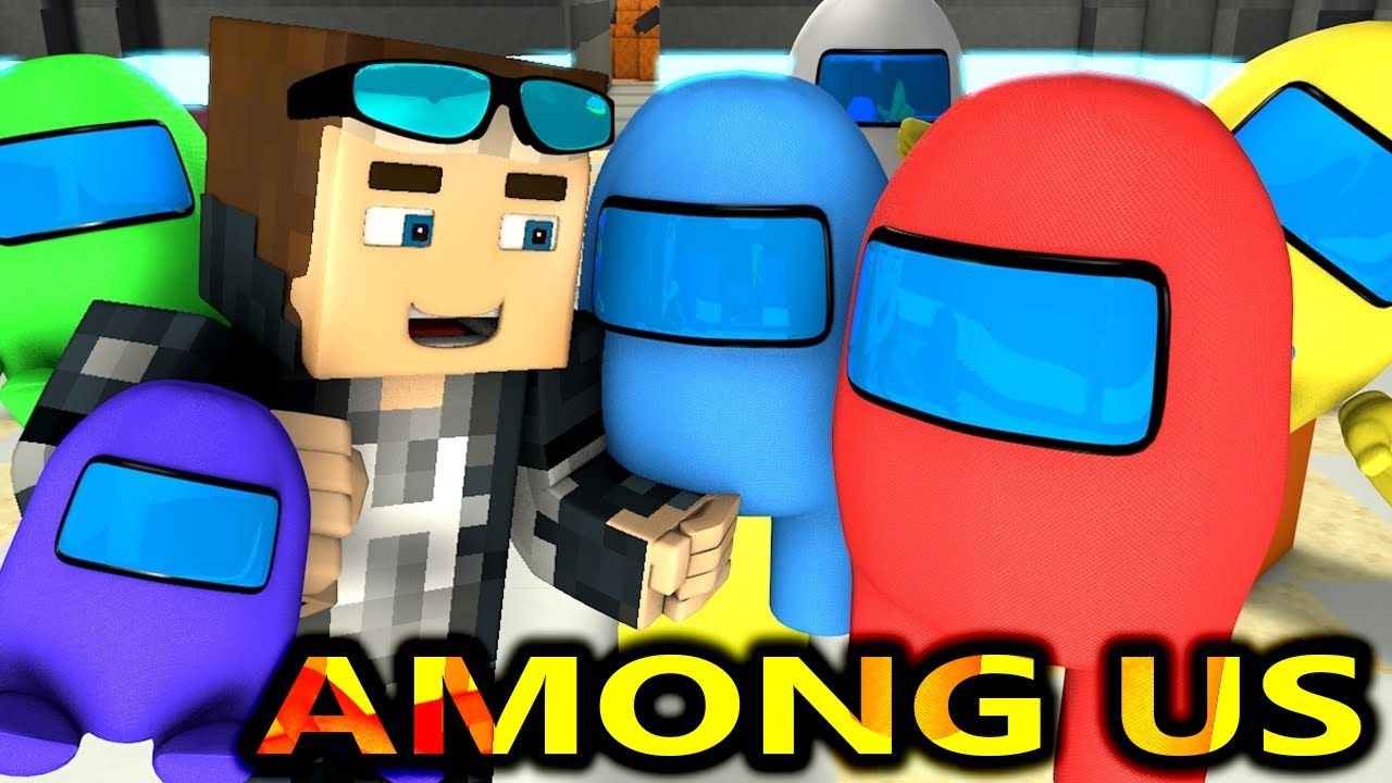 AMONG US vs MINECRAFT RTX CHALLENGE! (Cartoon Logic Horror Minecraft ...