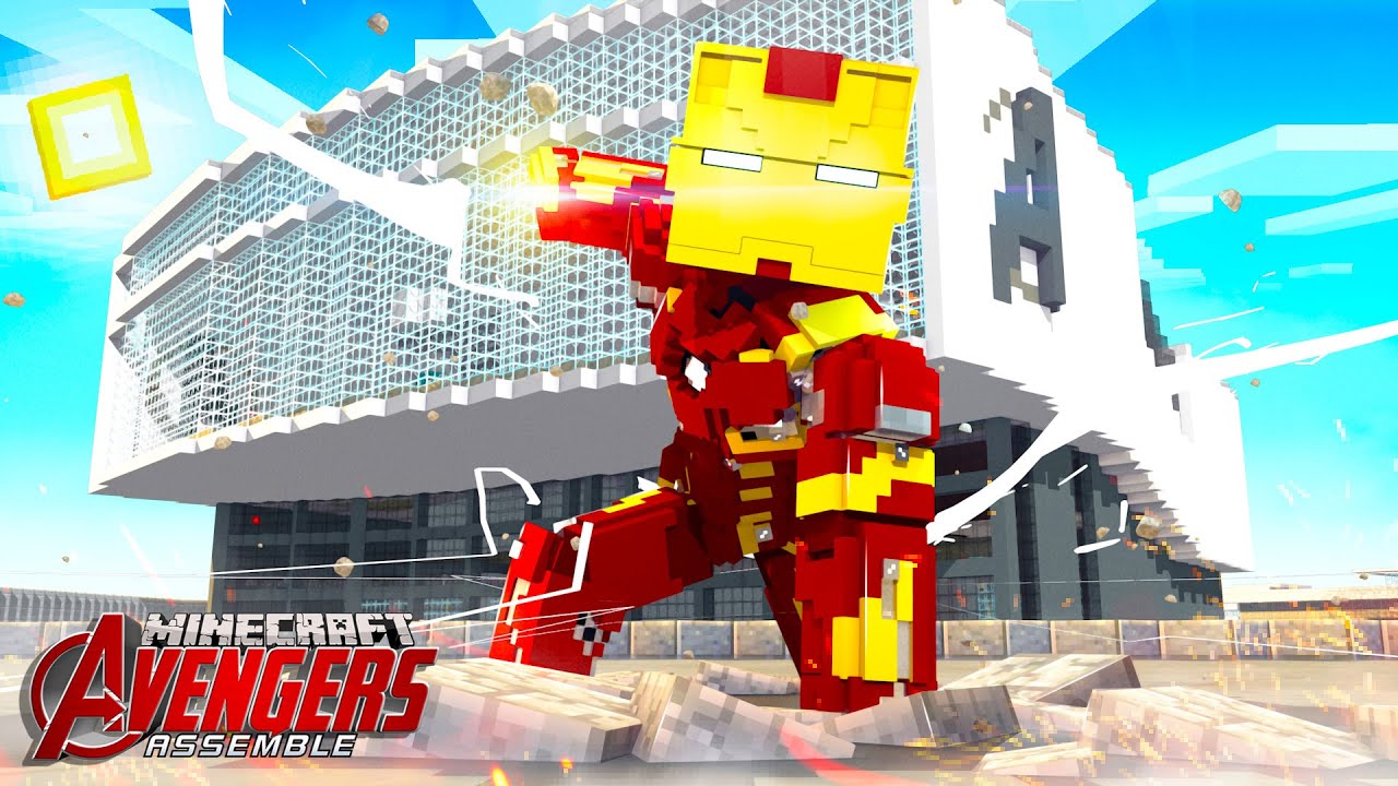 ASSEMBLING THE AVENGERS in Minecraft.. - Minecraft videos