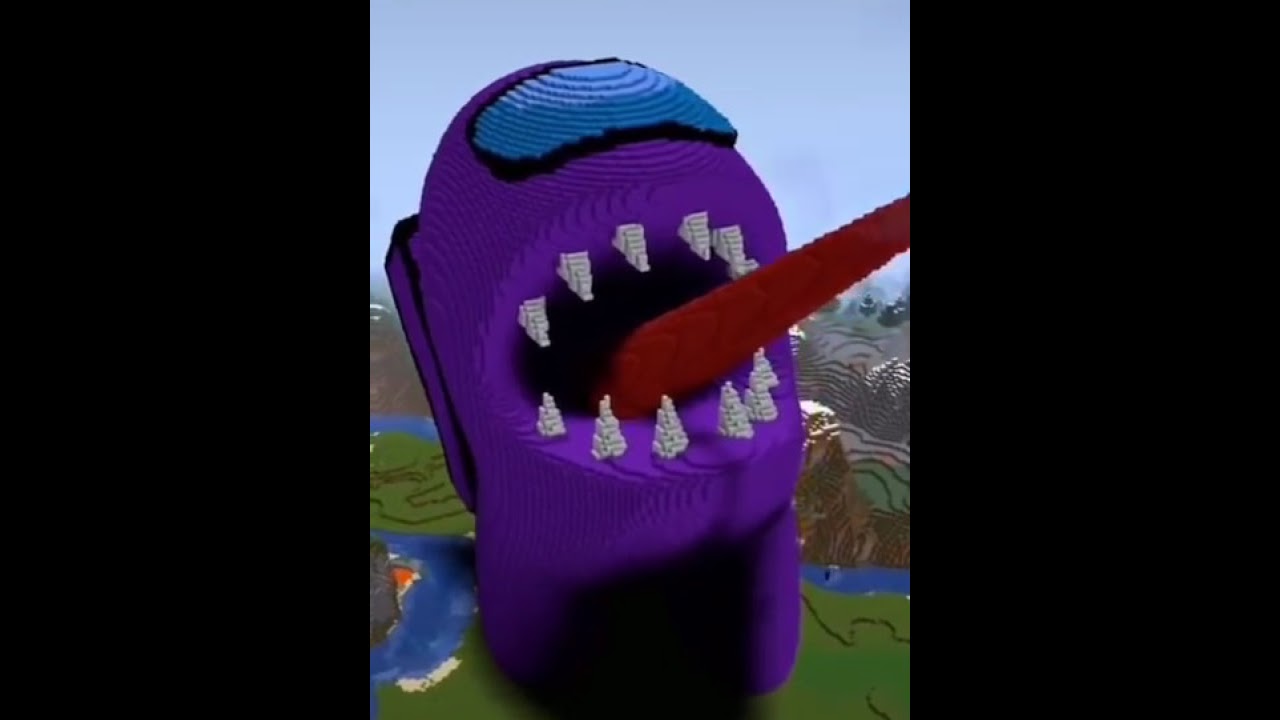 Among us imposter in minecraft - Minecraft videos