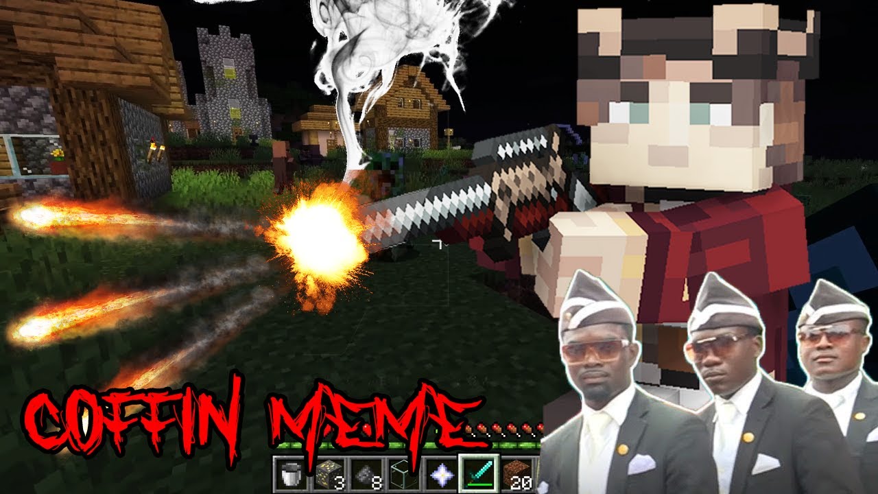 Astronomia Coffin Meme in Minecraft Part 27 - Minecraft videos