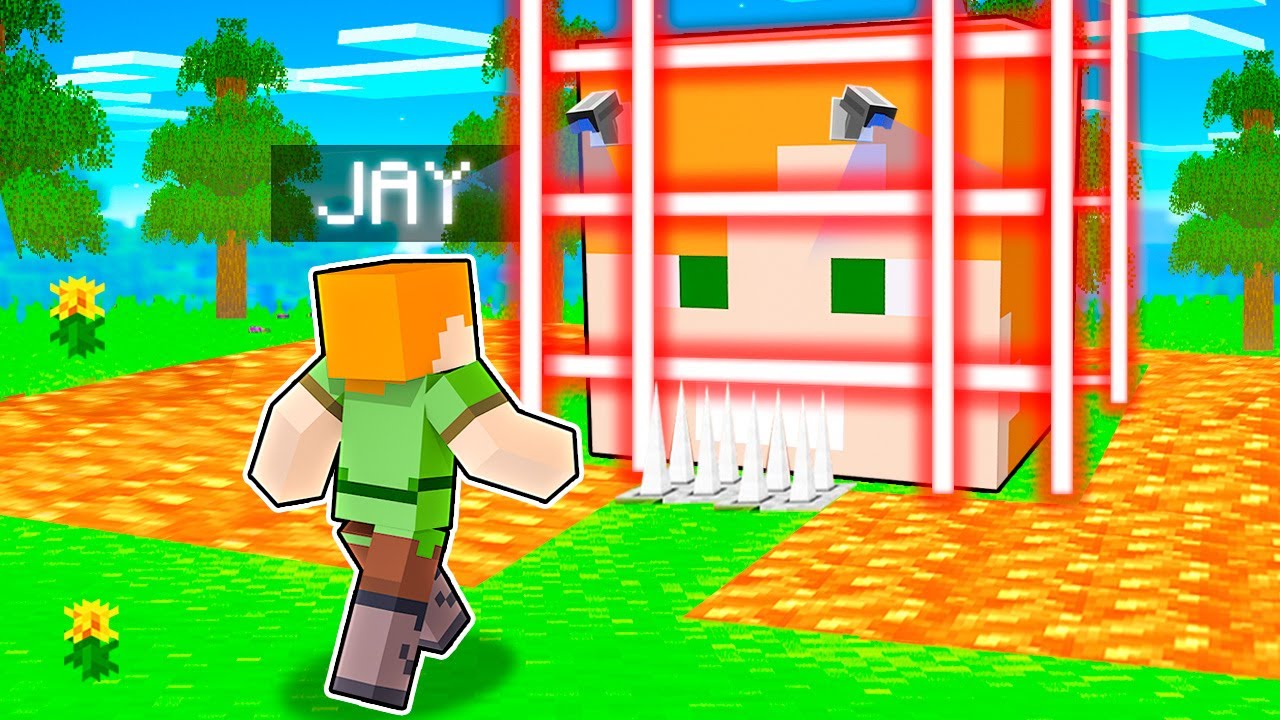 BREAKING Into EVIL JAY'S MINECRAFT BASE! - Minecraft videos