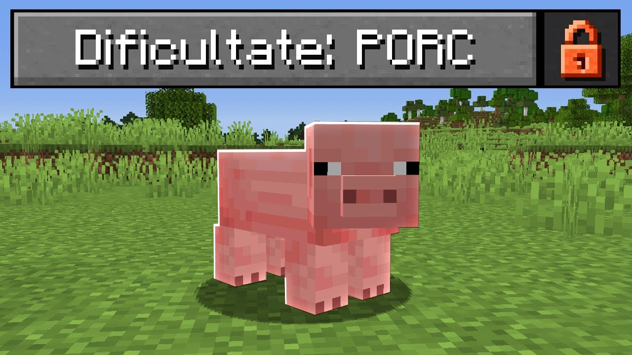 Bat Minecraft Ca Un PORC! - Minecraft videos