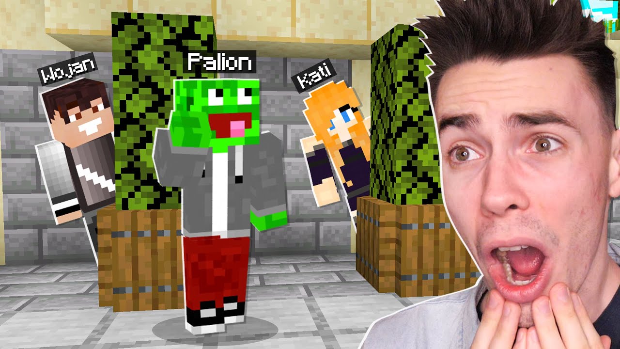 CHOWANY na WOJANOWICACH z PALION i KATI w Minecraft! - Minecraft videos