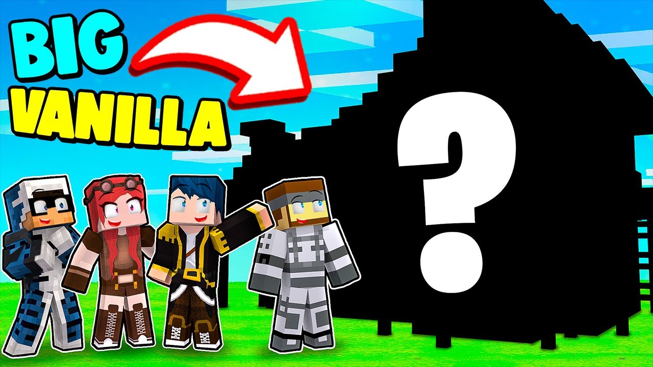 COSTRUISCO UNA CASA SEGRETA SU MINECRAFT! - BIG VANILLA Ep.2 ...