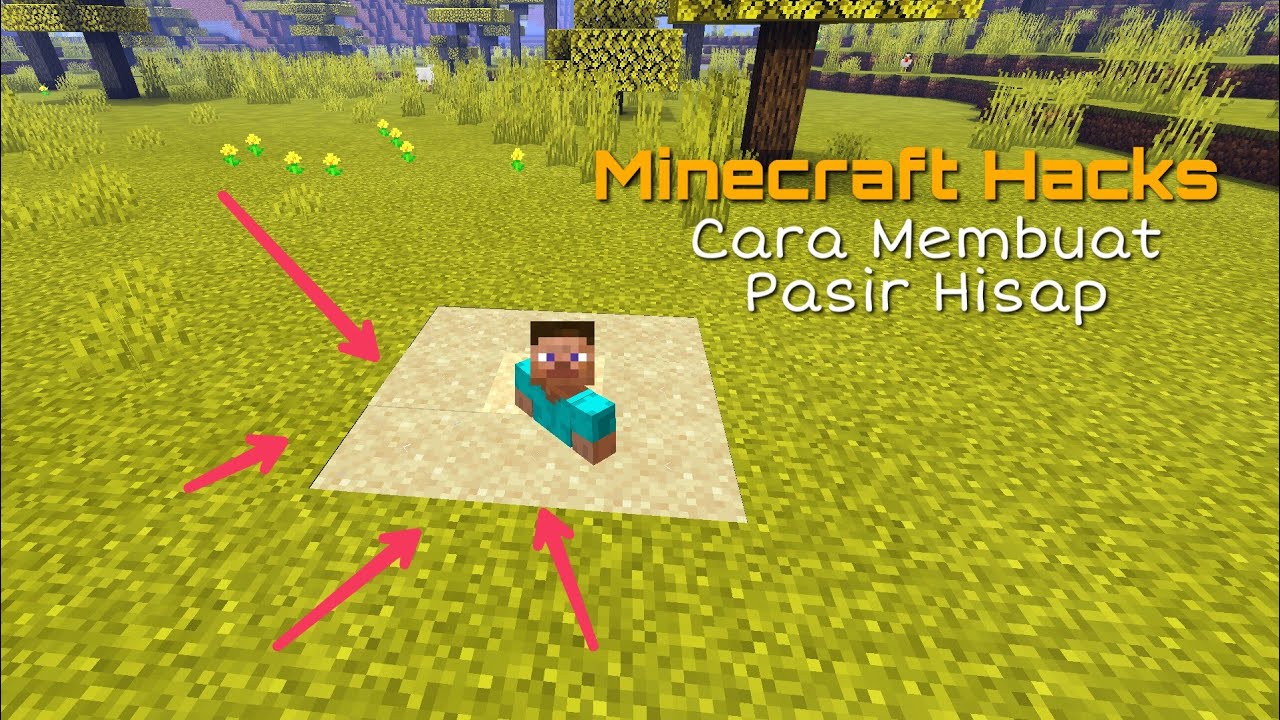 Cara Membuat Pasir Hisap In Minecraft Pe ( Minecraft 1.16 ) - #Shorts ...