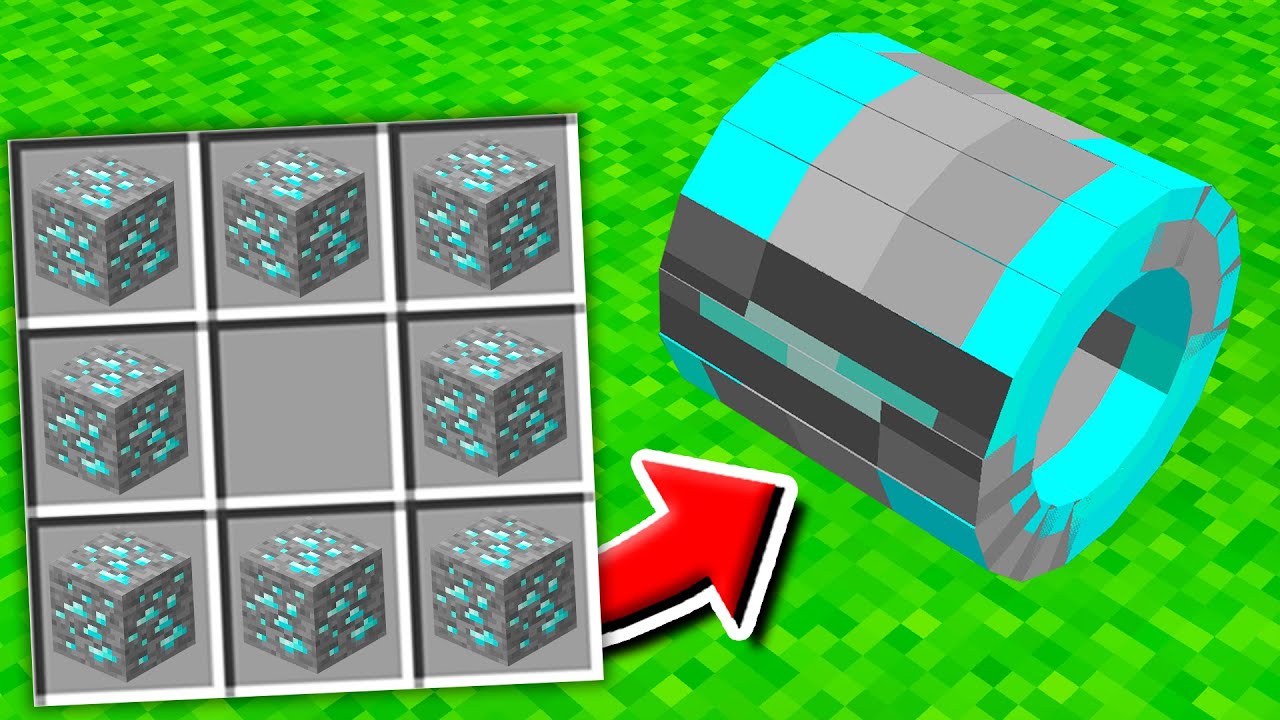 Crafting Impossible Items ONLY In Minecraft... - Minecraft videos