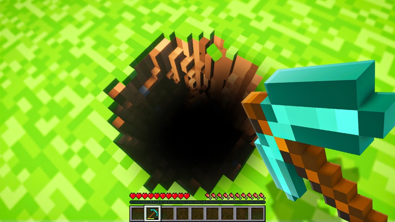 DON’T Dig Straight Down in Realistic Minecraft.. (Teardown) - Minecraft ...