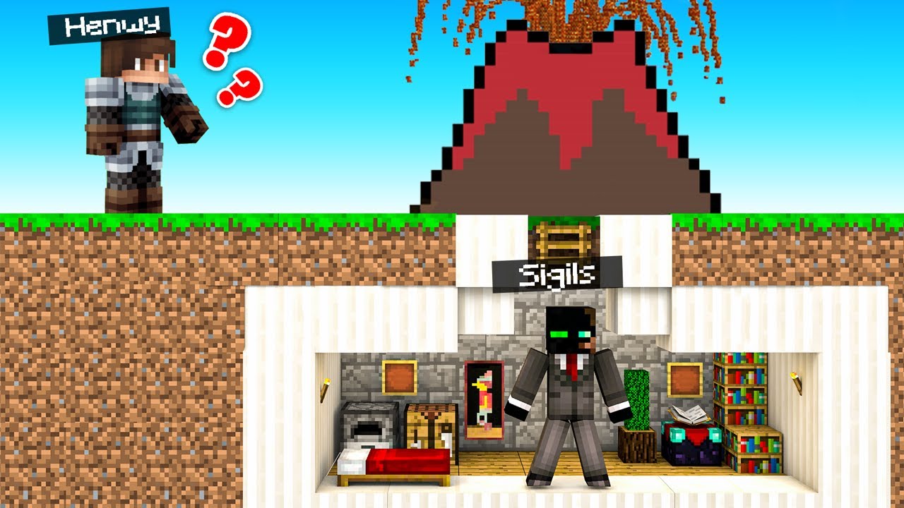 FINDING a VILLAIN BASE in Minecraft - Minecraft videos