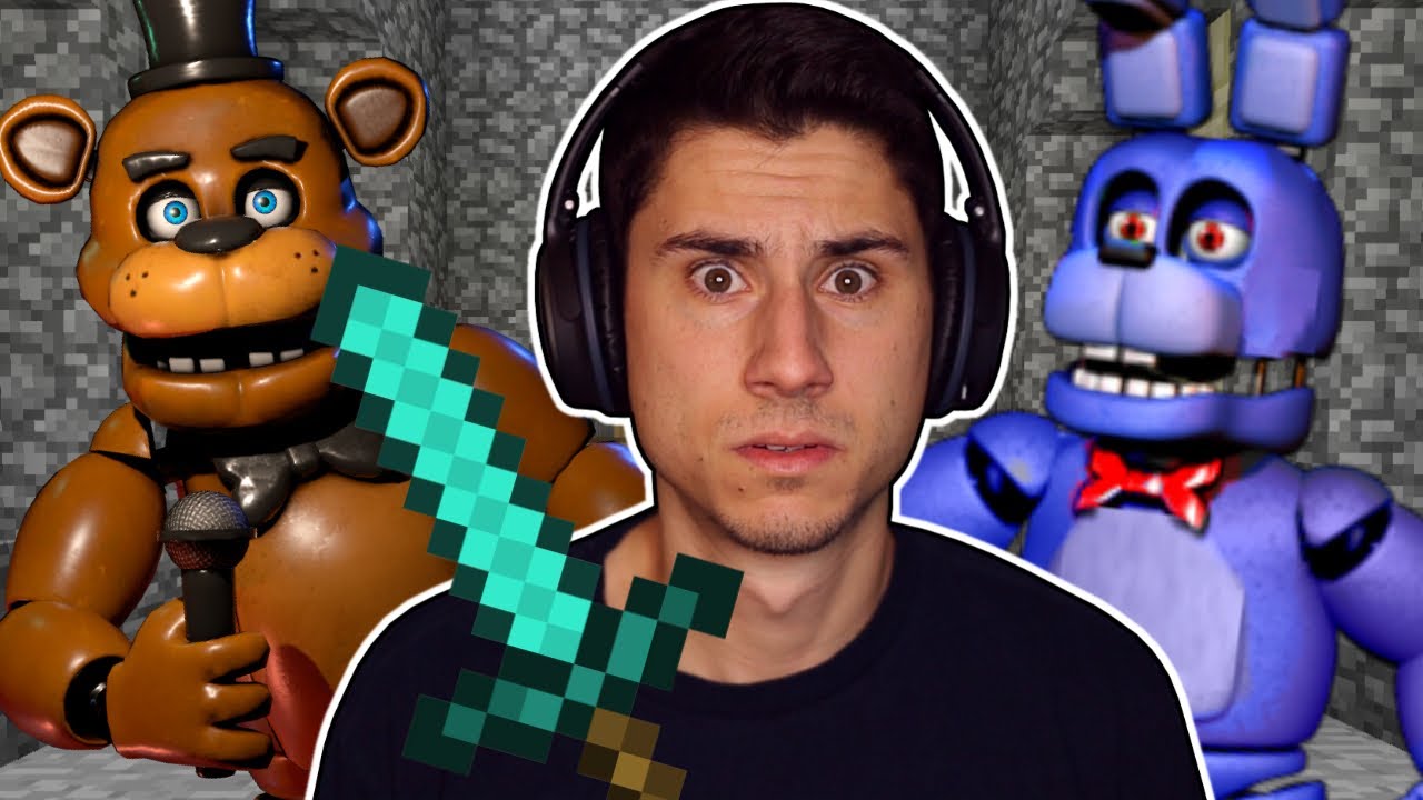 FNAF Survival In A Minecraft Castle! | Garry's Mod - Minecraft videos