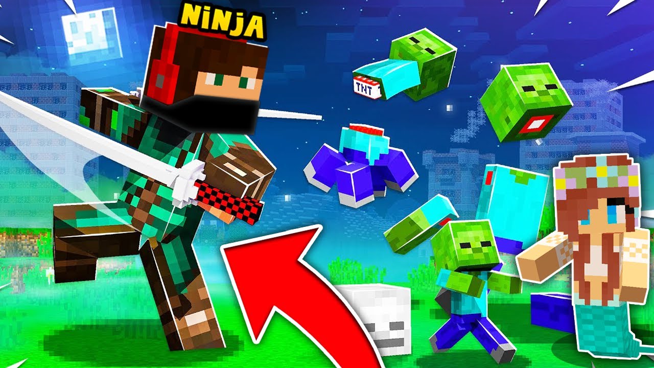 GPLAY ZOSTAJE NINJA I POMAGA LUMI W MINECRAFT?! - Minecraft videos