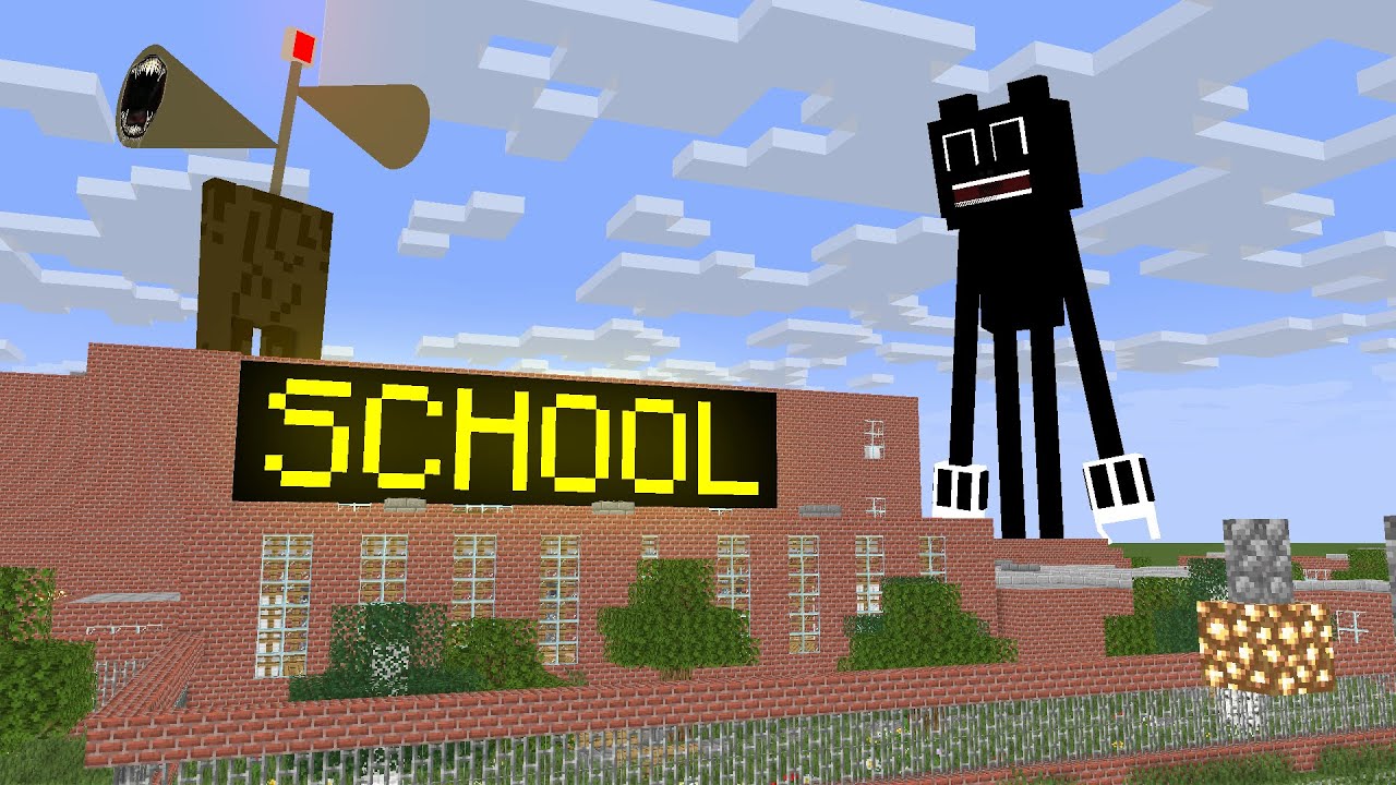 GiANT SiRENHEAD ATTACK Monster School - MINECRAFT ANIMATION - Minecraft ...