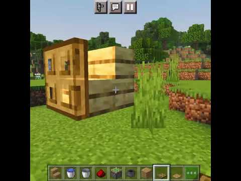 How To Make Infinity Water | Minecraft Build Hack #Short #Shorts ...