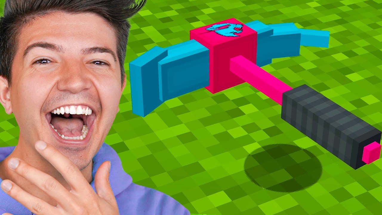 How to Craft the $1,000,000 MrBeast Gaming Pickaxe! - Minecraft ...