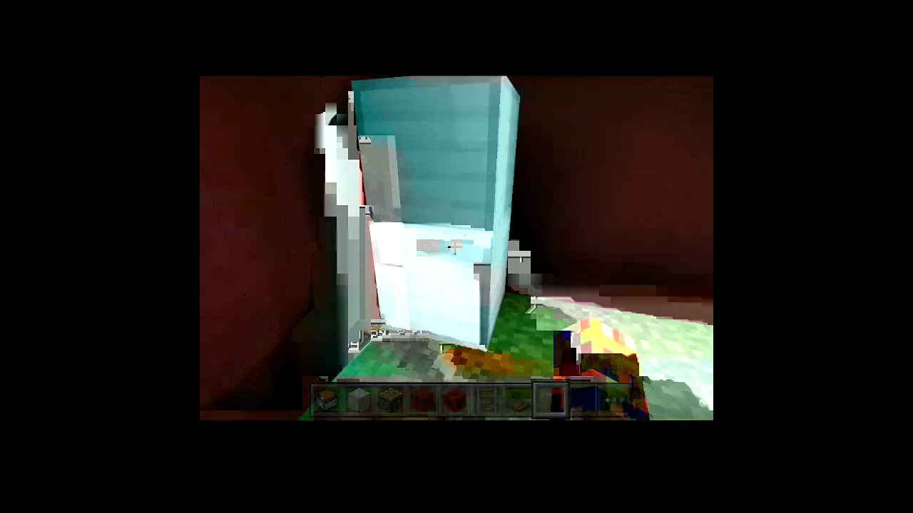 How to make a modern Fridge in Minecraft || (upgraded) - Minecraft videos