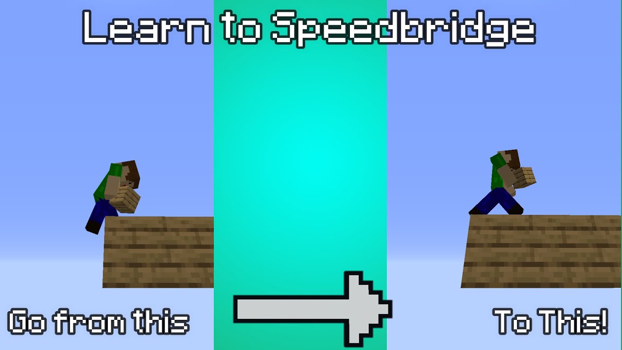How to speedbridge in Minecraft - Minecraft videos