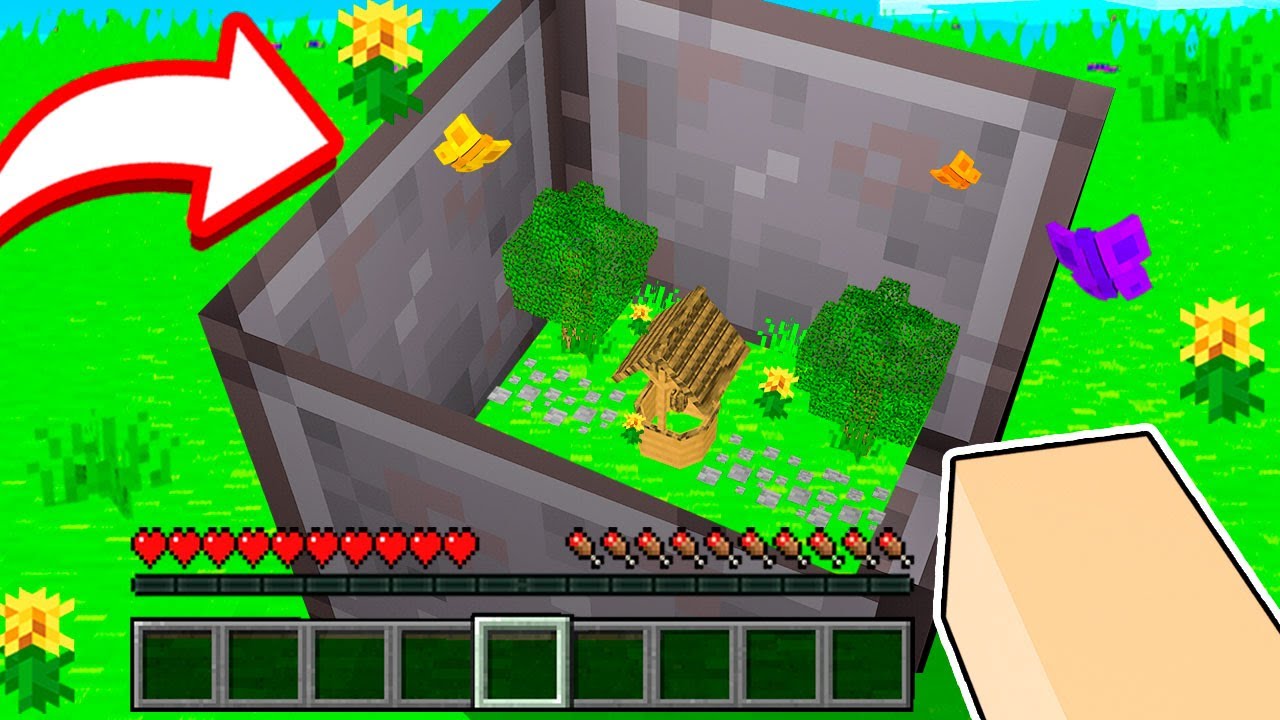 I BUILT SECRET HOUSE IN NETHERITE TO SPY | MINECRAFT - Minecraft videos