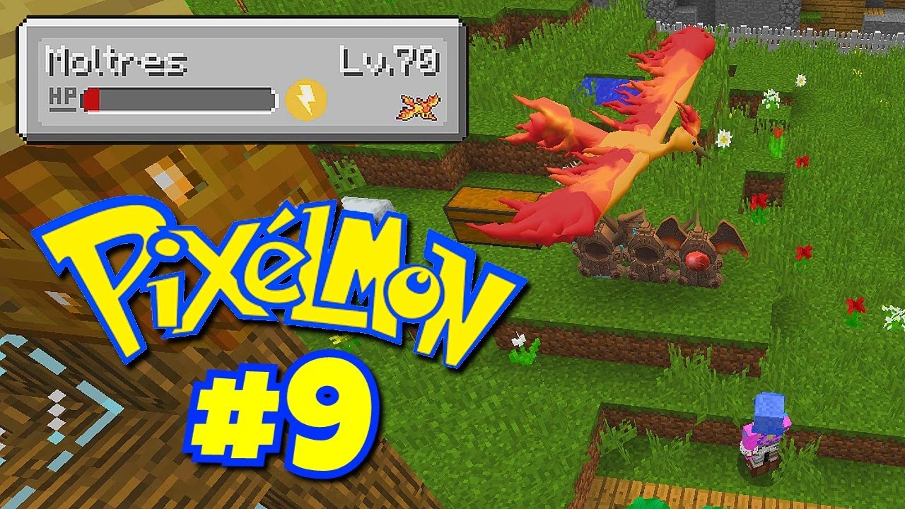 I CAUGHT MY 1ST LEGENDARY POKEMON!!! (Minecraft Pixelmon Episode 9 ...