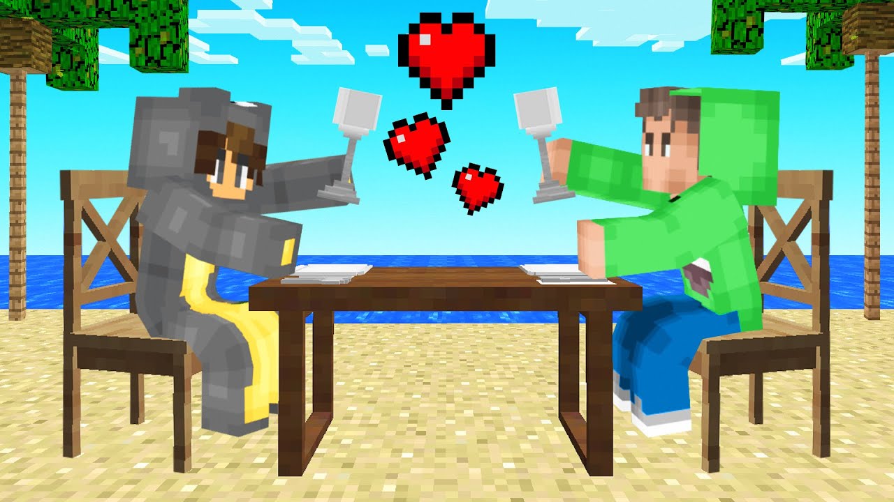 I Went On A DATE With My BEST FRIEND! (Minecraft) - Minecraft videos