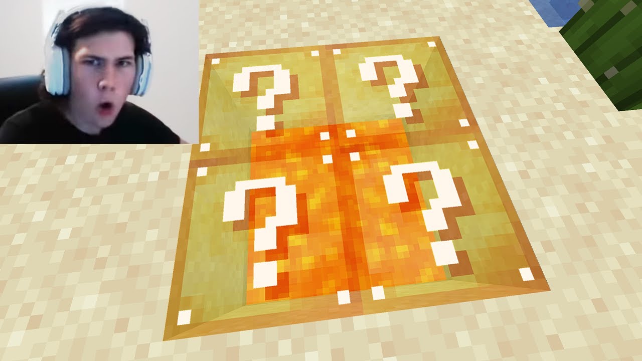 I trolled a Streamer with fake Lucky Blocks in Minecraft... - Minecraft ...