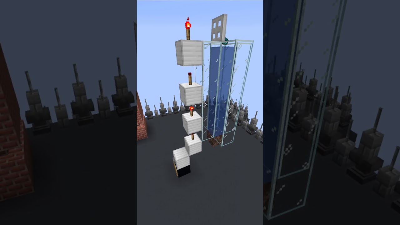 Instant Teleportation Using Redstone | + Tutorial | (Minecraft Elevator ...