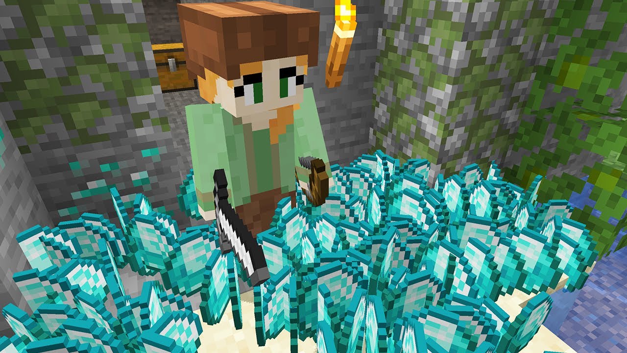 LUCKY OR UNLUCKY MINECRAFT BY SCOOBY CRAFT CURSED PART 2 - Minecraft videos